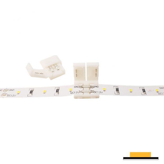 8mm 2 Pin LED Strip PCB Snap Connector - Xpress Electrical