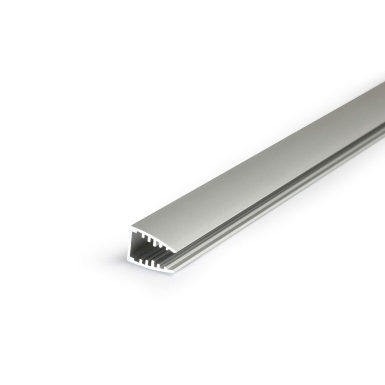 MIKRO10 6mm Glass Edge Aluminum Profile, 2 Meters - Xpress Electrical