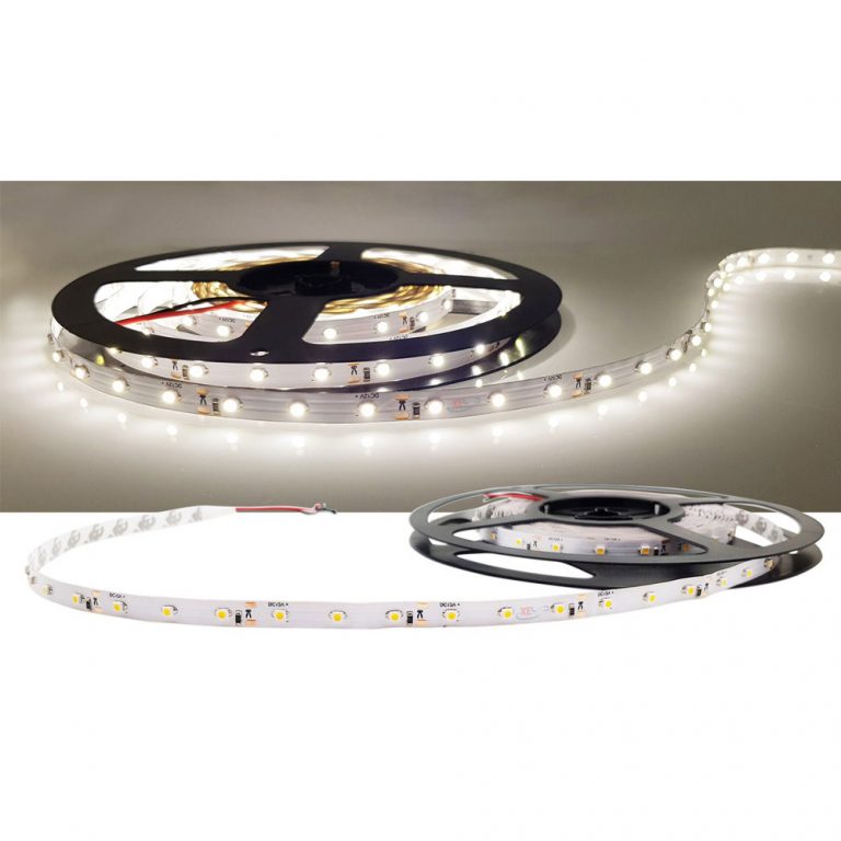 Value 12V LED Strip Roll IP20 3528, Neutral White, 5 Meters