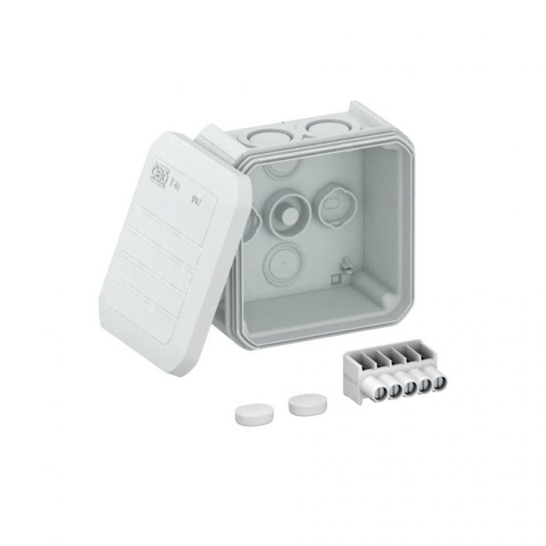 OBO T40 IP67 Junction Box, 77x77x46mm - Xpress Electrical