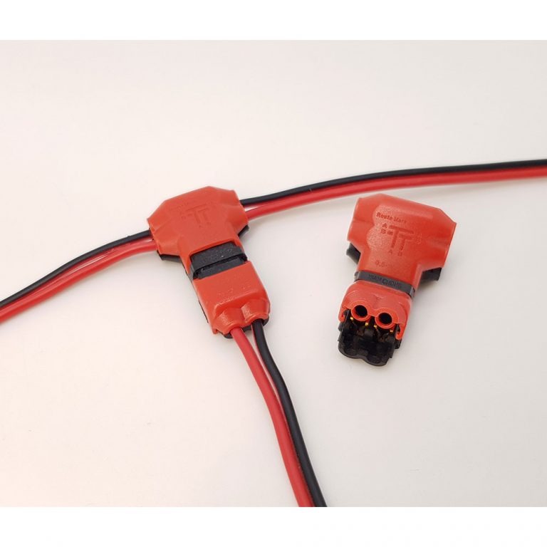 T Splice LED Cable Connector, 2 Wire | Xpress Electrical