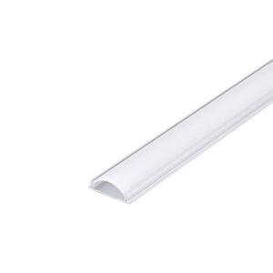 Mini Surface D-Line Aluminium Profile, 2 Meters - Xpress Electrical