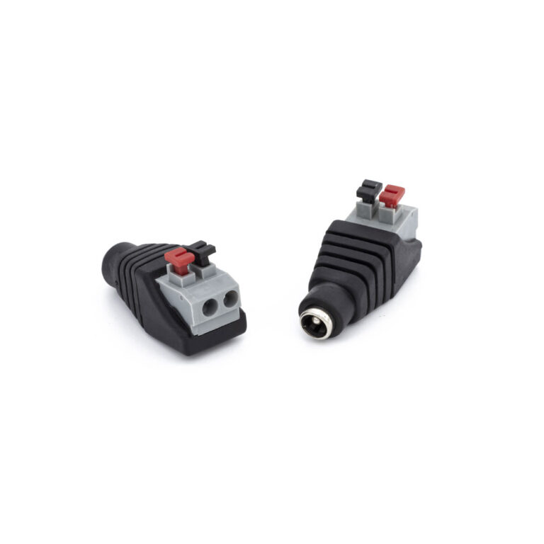 Quick Female 5.5x2.1mm DC Jack Connector. 3.5A - Xpress Electrical