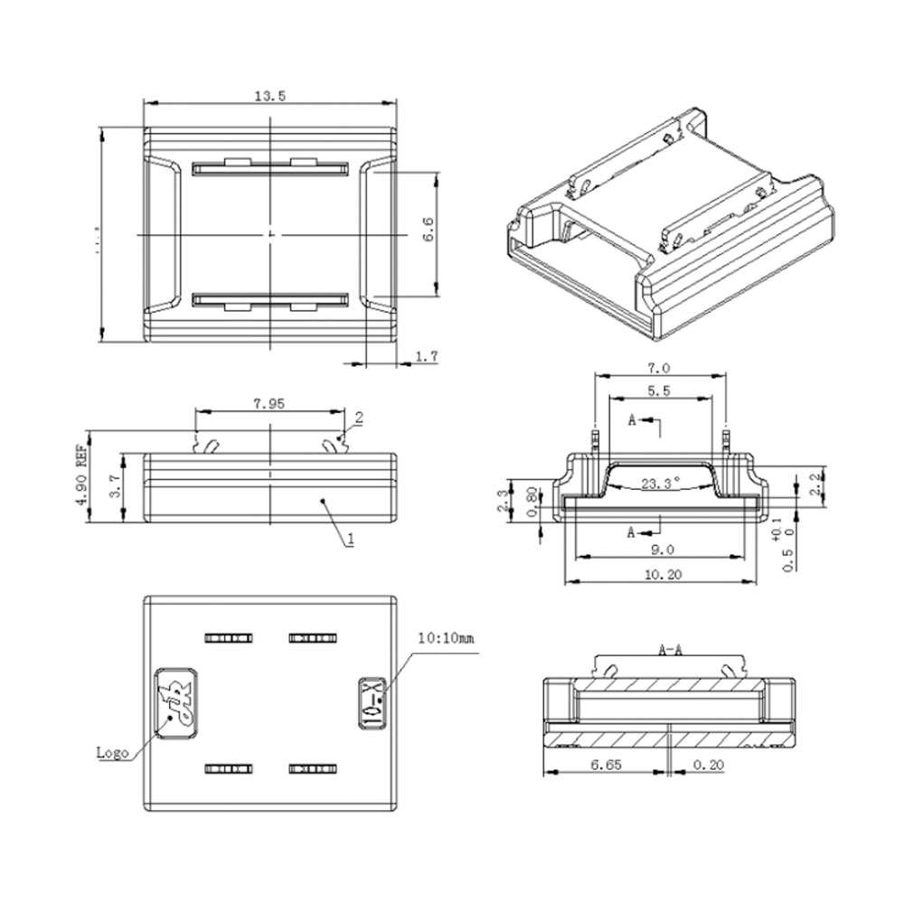 Mini Series Splice Strip to Strip Connector, 10mm 2 Pin - Xpress Electrical