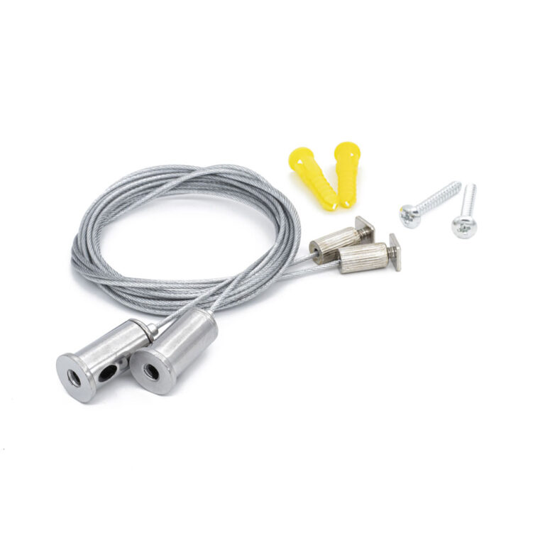 LED Profile Suspension Cable Kit 1.5m, Set - Xpress Electrical