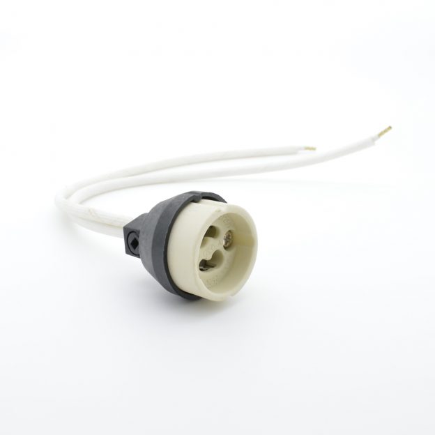 GU10/GZ10 Lampholder with 250mm Lead - Xpress Electrical