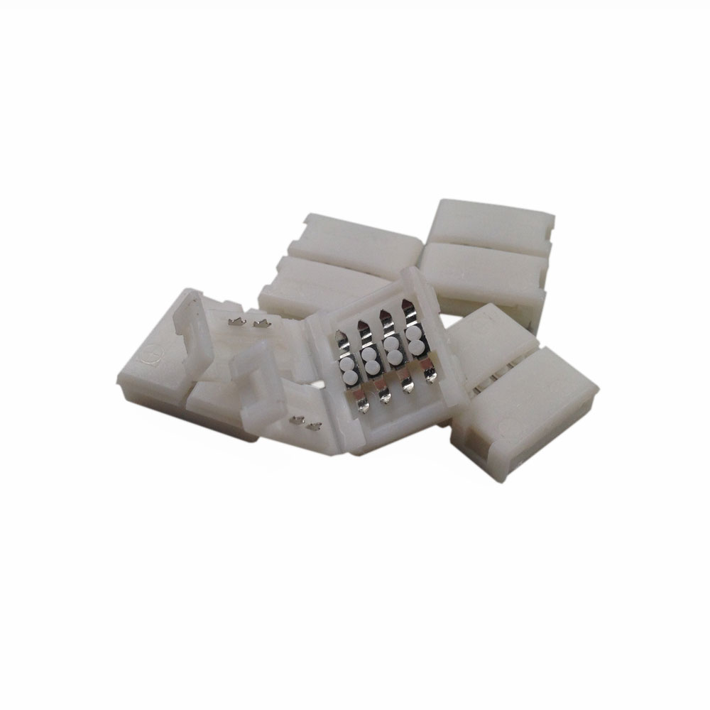 10mm 4 Pin RGB LED Strip PCB Snap Connector | Xpress Electrical